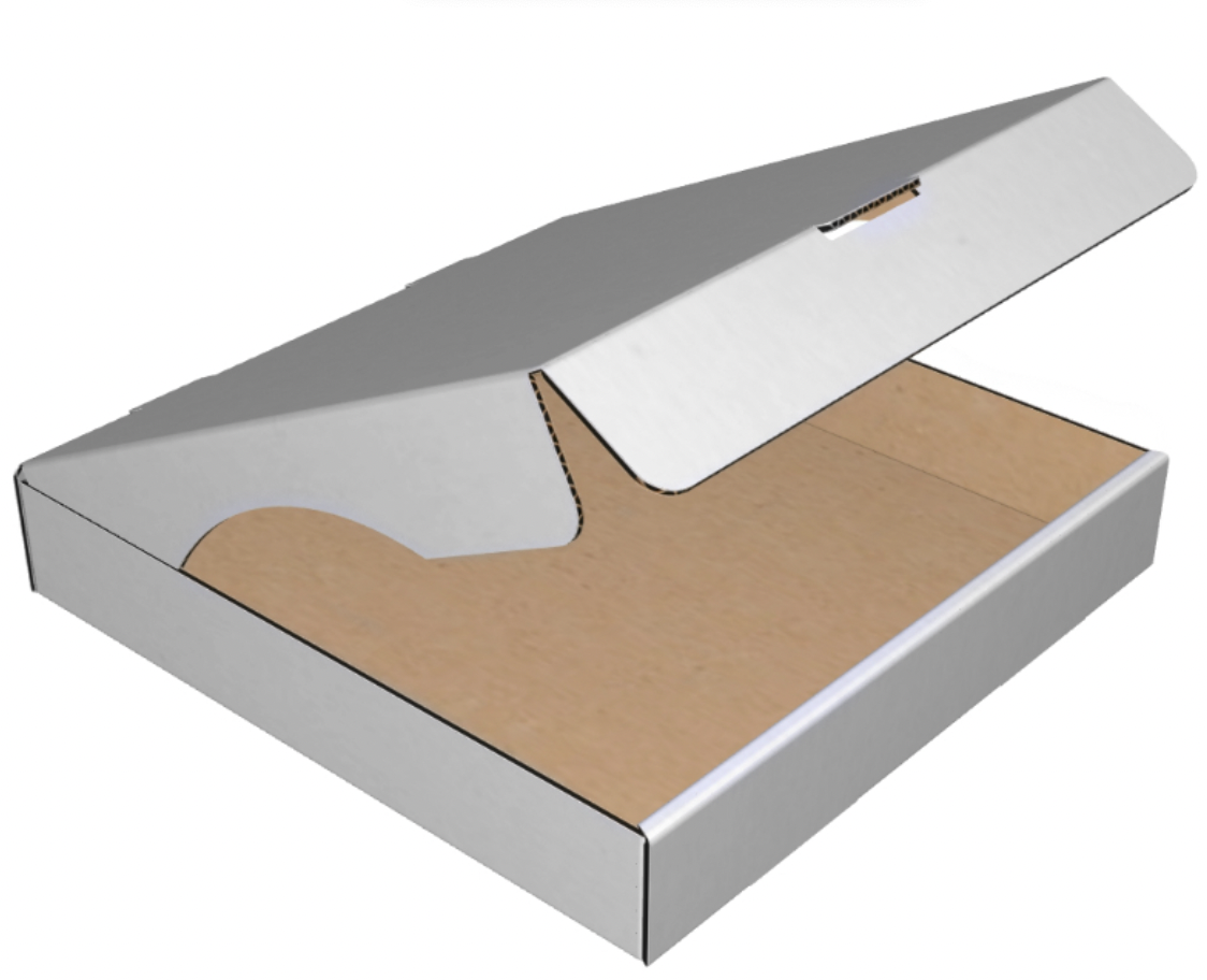 Pizza Box 12 inch White – UVan Enterprises LTD | Disposable | Packaging ...