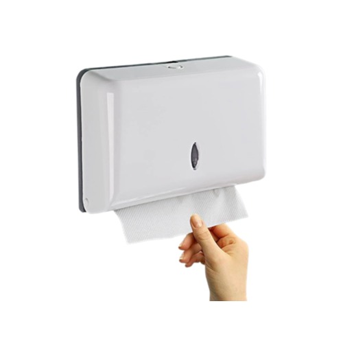 Multifold Paper Dispenser White/Black – UVan Enterprises LTD ...