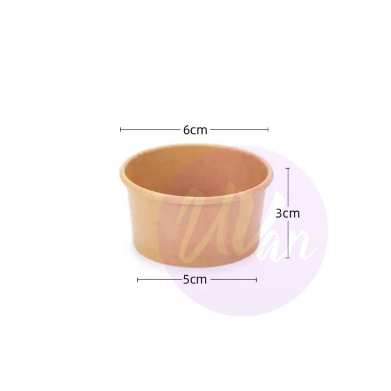 1oz Kraft Paper Portion Cup – UVan Enterprises LTD | Disposable ...