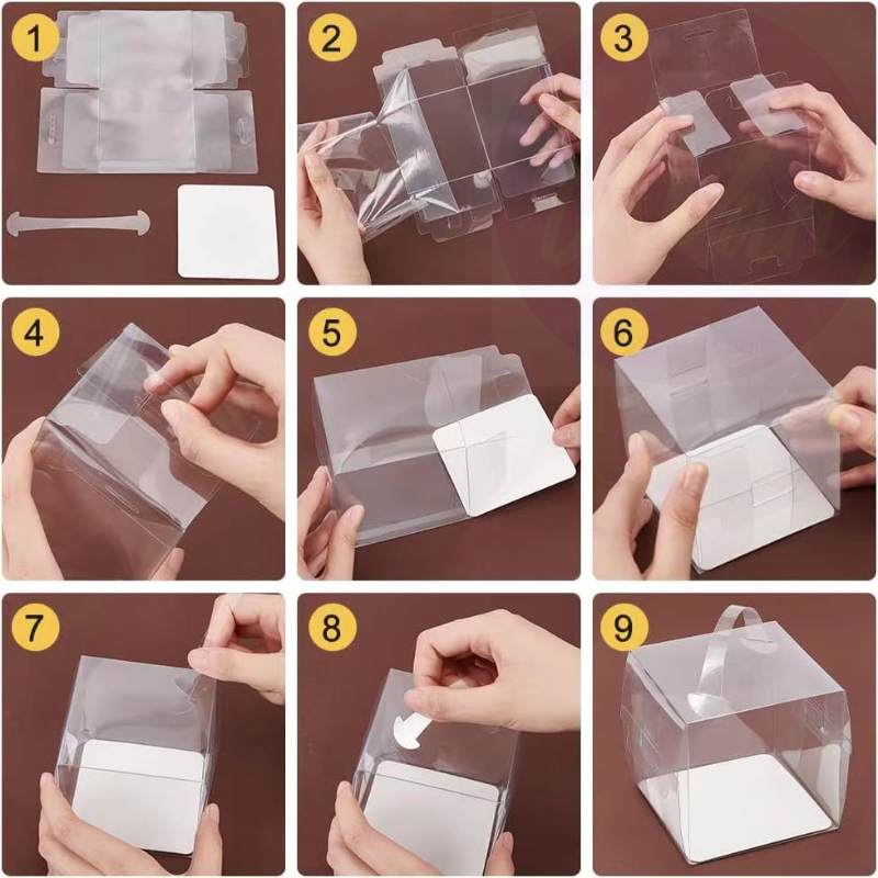 5.5cm Plastic Clear Cake Wrap Film – UVan Enterprises LTD | Disposable ...