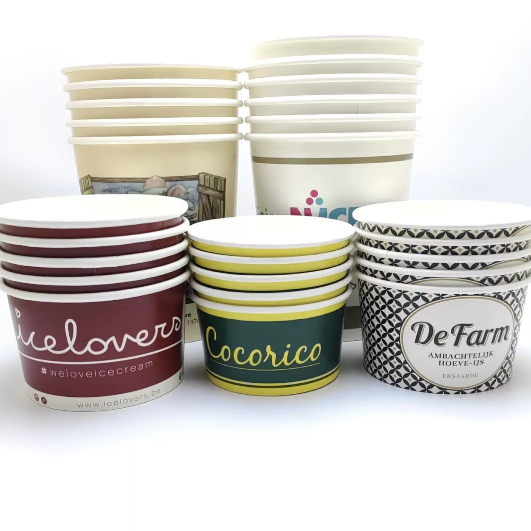 16oz White Paper Bowl – UVan Enterprises LTD | Disposable | Packaging ...